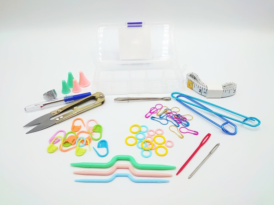 Milward Knitting Accessories Set 57 Pieces Compact Knitting Accessory ...