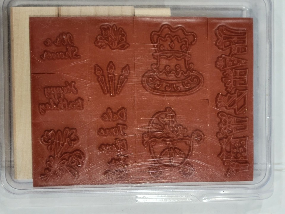 Stampin' Up - Something To Celebrate - Unmounted Stamp Set, New | eBay