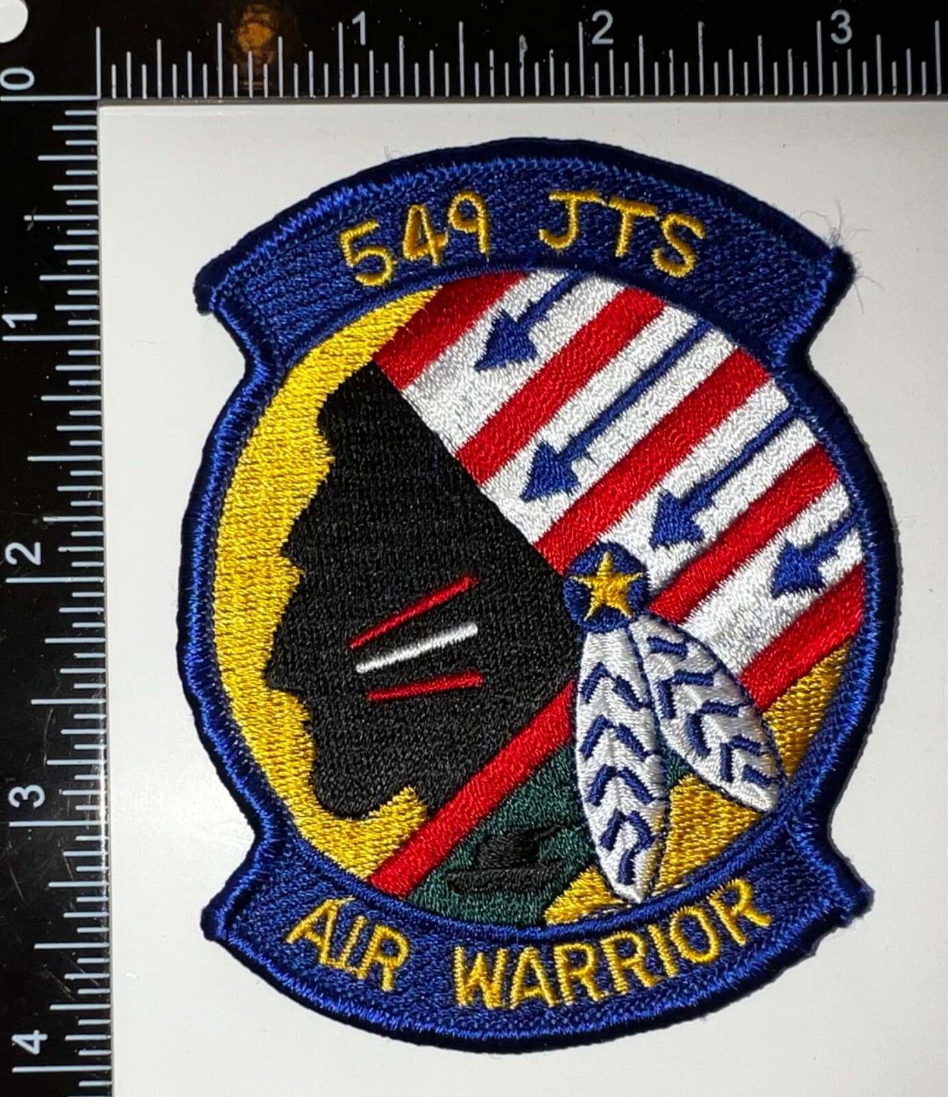 USAF 549th Joint Tactics Training Squadron JTS Air Warrior Patch | eBay