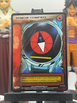 Yu Yu Hakusho TCG 3 Demon Compass C117 Ghost Files Unlimited Common! | eBay