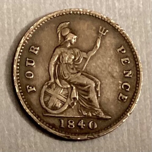 ~ 1840 Great Britain Fourpence Victoria | eBay