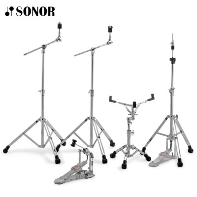 Sonor 2000 Series 5-Piece Double Braced Chrome Drum Hardware Pack HS ...