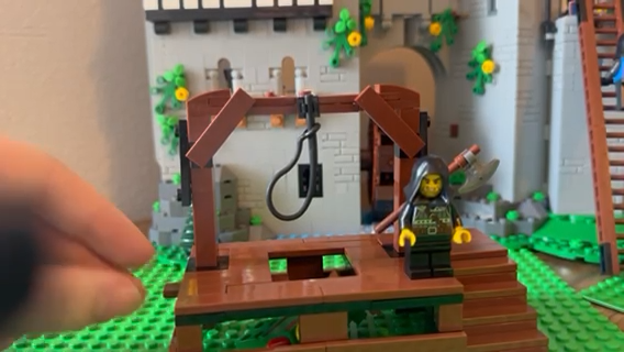 LEGO Medieval Gallows Platform – Functional Trapdoor – Forestman ...