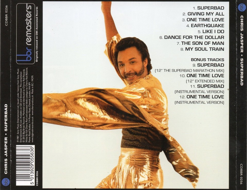 #FREE DELIVERY# BBR Remasters Chris Jasper Superbad 4 Bonus Track ...