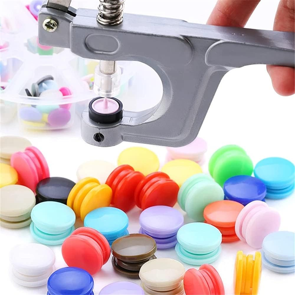 20 Sets T5 Resin Plastic Snaps Buttons Snap Fasteners Press Studs for ...
