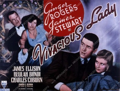 35m-10641 Ginger Rogers James Stewart Charles Coburn film Vivacious ...