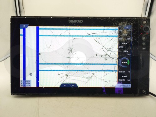 SIMRAD NSS16 EVO2 BOAT FISHFINDER RADAR GPS CHARTPLOTTER SONAR HEAD ...