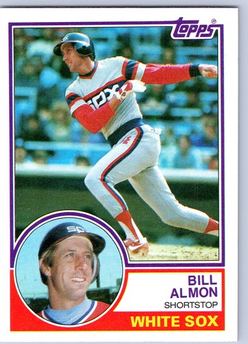 1983 Topps #362 Bill Almon Chicago White Sox Baseball Card | eBay