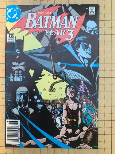 BATMAN #436 - YEAR THREE - PART ONE - 1st APPEARANCE TIM DRAKE (DC AUG ...