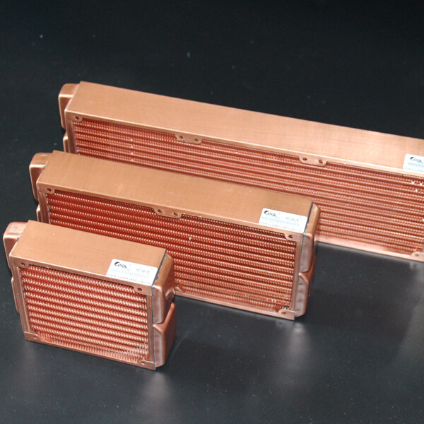 360 Full copper water cooling radiator 4 water circuit 394X45X120mm | eBay