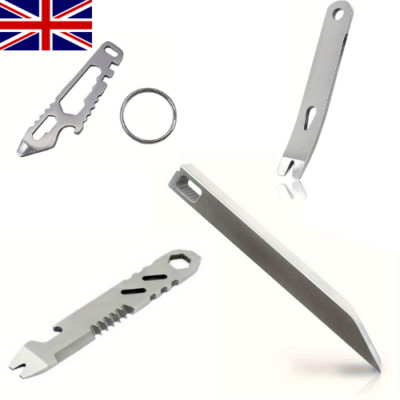 Multi-functional EDC Mini Crowbar Tool Pocket Pry Bar Keychain Scraper ...