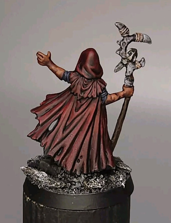 Painted Witch Sorceress Reaper Miniatures Dungeons And Dragons Rpgminis ...