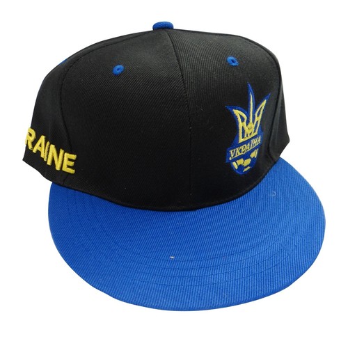 Ukraine Flag Snapback Hat Soccer Baseball Cap, Flat Brim Hat National ...