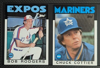 1986 Topps Baseball Card Set 792 Near Mint Condition With Known Errors ...