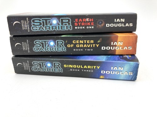 Lot of (3) IAN DOUGLAS Science Fiction Fantasy Books STAR CARRIERS ...