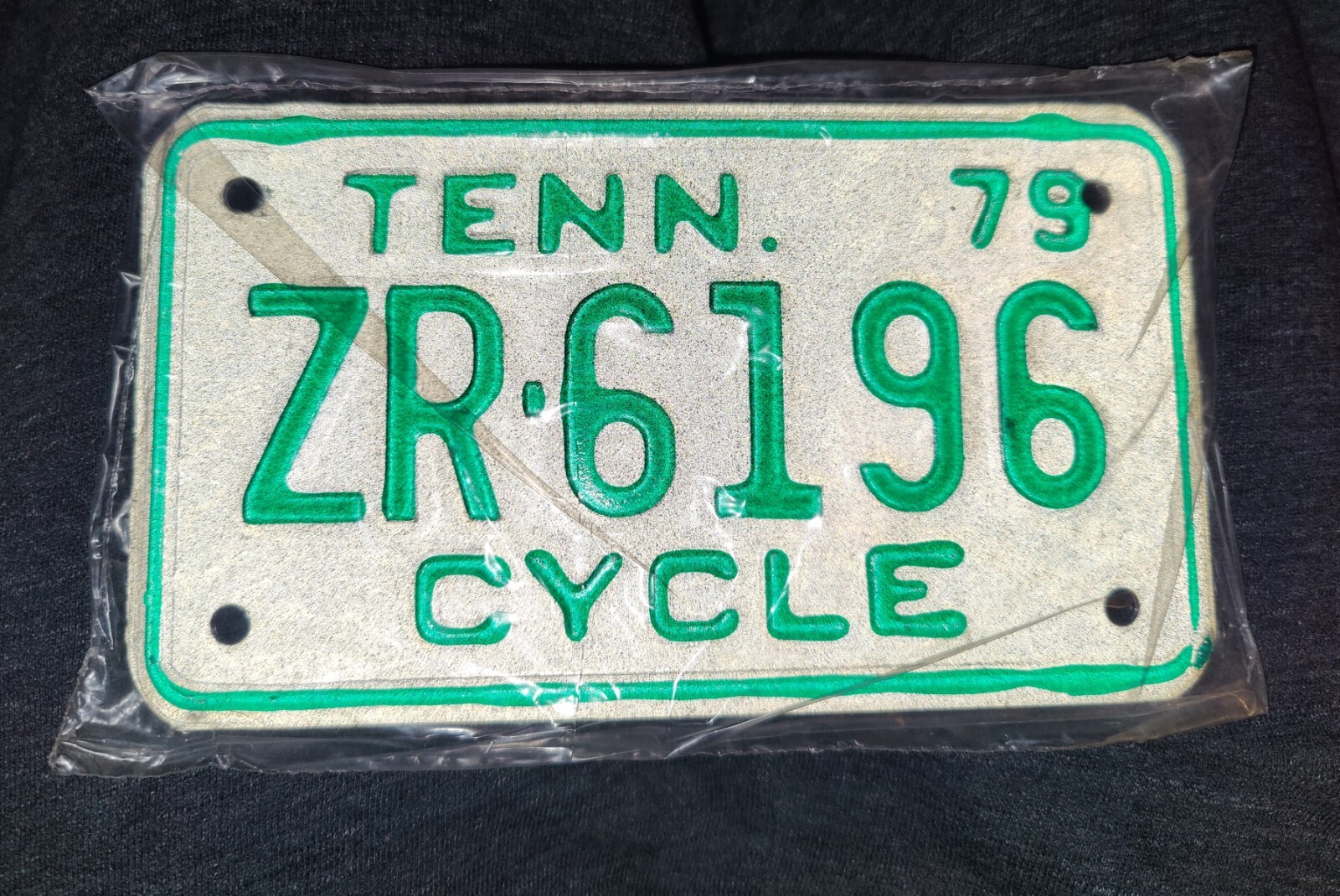 antique tennessee motorcycle license plate | eBay