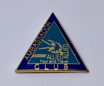 Allied Tour And Travel Ambassadors Club Lapel Pin (159-2) | eBay