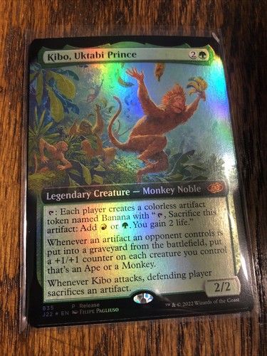4X MTG Kibo, Uktabi Prince Unplayed 835 Foil Promo NM Magic The ...