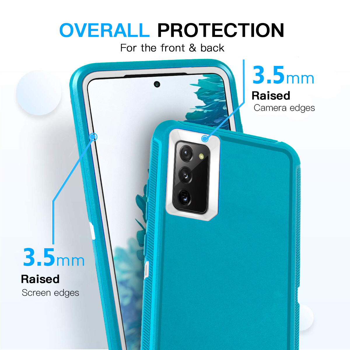 For Samsung Galaxy S20 FE 5G Case Heavy Duty Shockproof Rugged Cover ...