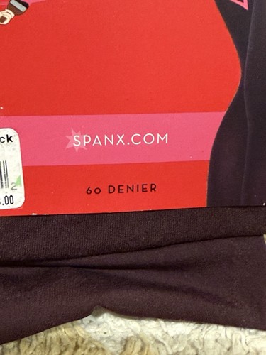 Spanx By Sara Blakely Umber Brick Luxe Leg Shaping Tights 60 Denier Ladies Sz C | eBay