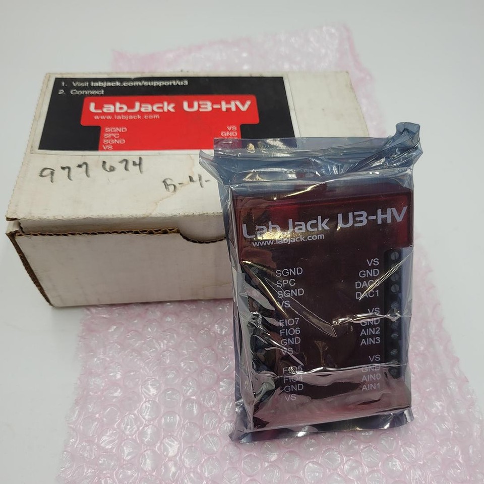 LabJack U3-HV NEW** in original box USB DAQ device 4 dedicated ±10V | eBay