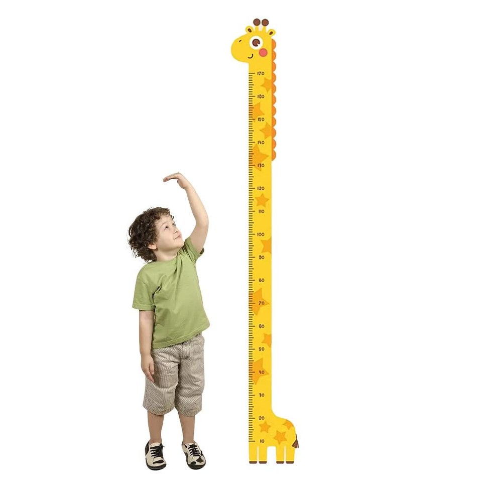 Dinosaur Height Chart, Thick Height Measuring Ruler , Kids Height ...