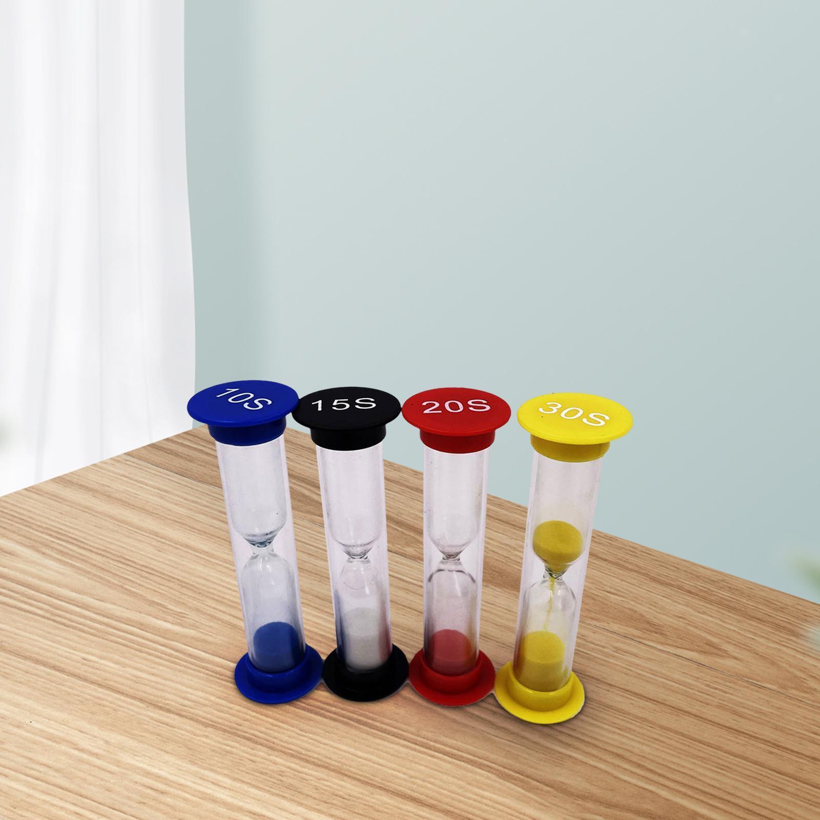 4Pcs Sand Clock Lightweight Mini Sand Timer for Home Office Kitchen ...