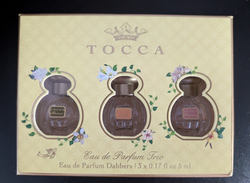 Tocca EDP mini bottle Trio Stella Florence Cleopatra BRAND NEW 0.17 oz ...