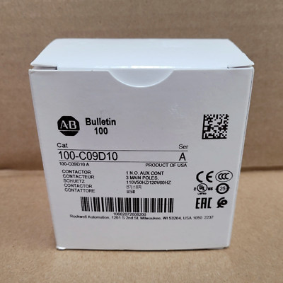 NEW Allen Bradley 100-C09D10 Contactor NEW IN Box 100C09D10 1pcs ...
