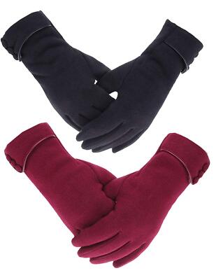 Gants Chauds Pour Femmes d'Hiver Pour Femmes Écran Tactile Gants Épais ...