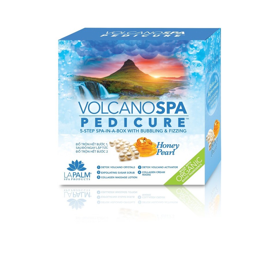 La Palm Volcano Spa Pedicure (5-Step Spa-in-a-Box) | eBay