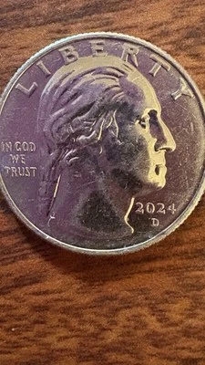 RARE 2024 D Error Rev. P. Murray Hope Quarter, In Cod We