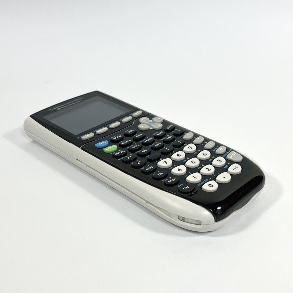 Texas Instruments TI-84 Plus C Silver Edition Graphing Calculator ...