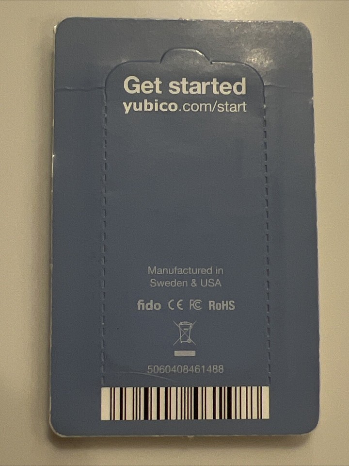 Yubico YubiKey 5C - Two Factor Authentication USB Security Key, Fits ...