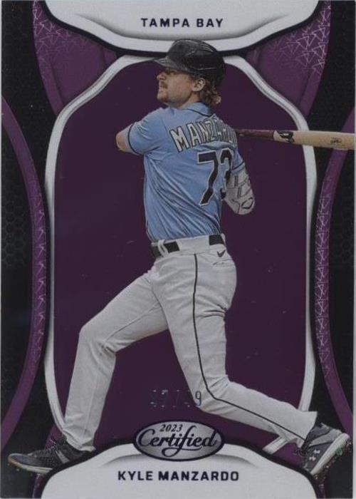 2023 Panini Chronicles - Certified Kyle Manzardo #37 Purple /49 (RC ...