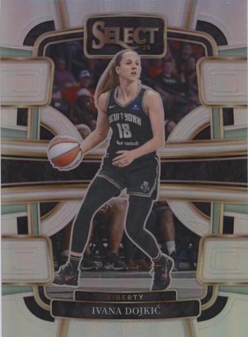 2024 Panini Select WNBA - Concourse Ivana Dojkic #28 Silver Prizm for ...