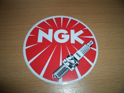 NGK Aufkleber Sticker Decal Kleber Pickerl Zündkerze Tuing Racing ...