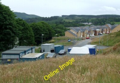 Photo 6x4 Inverkip railway station car park At the end of Lochans Drive ...