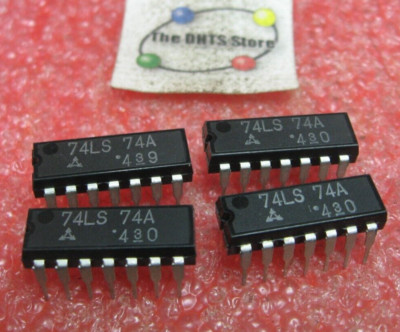 74LS74A Panasonic Matsushita TTL Dual Flip-Flop IC 74LS74 7474 - NOS ...