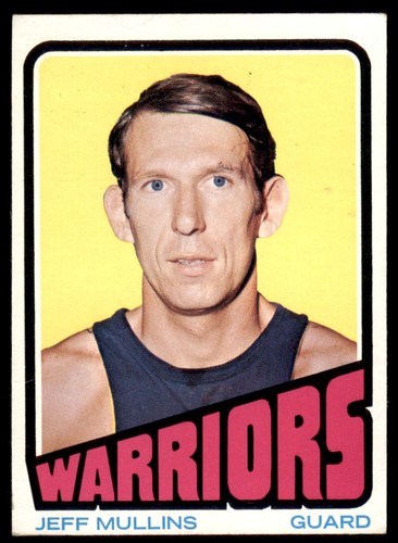 1972-73 Topps Basketball Jeff Mullins Golden State Warriors #85 | eBay