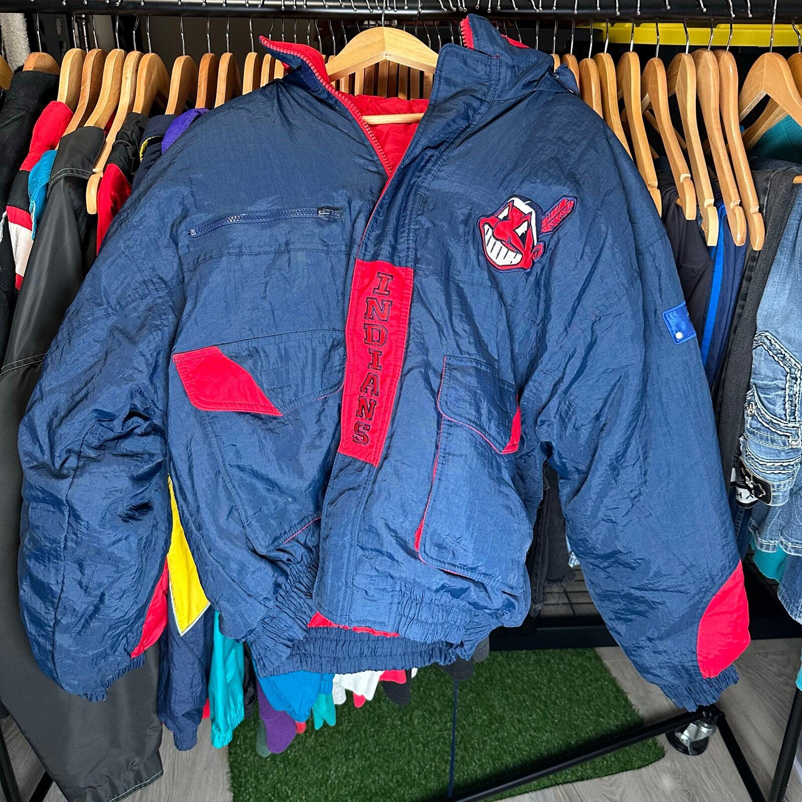 Vintage Pro Layer Indians reversible jacket - Gem