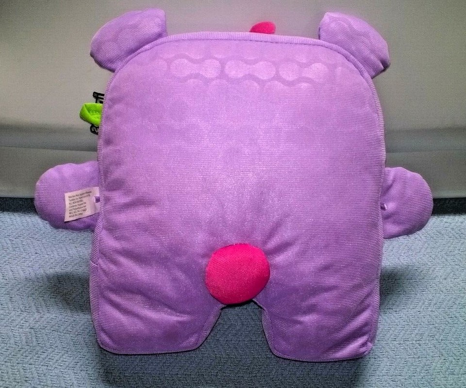 INKOOS Purple Bear 9" Plush ~ Draw (Washable Markers) Wash Redo~Machine ...