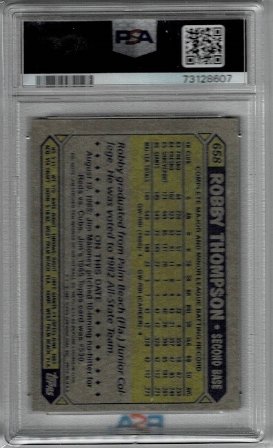 1987+Topps+-+%23658+Robby+Thompson for sale online | eBay