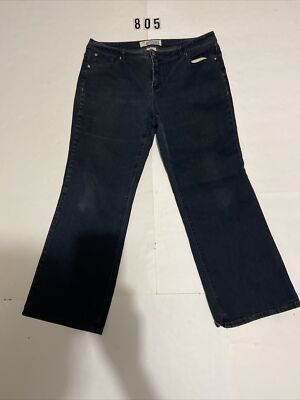 womens faded glory stretch boot cut size 14p blue jean | eBay