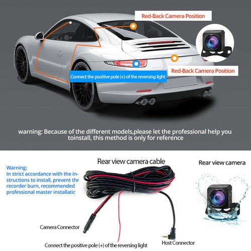 Car 12 Inch Stream Media Mirror 2K Video Recorder Registrar Rear View ...