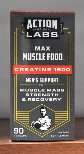 Action Labs Creatine 1500 90 Capsules Max Muscle Food Monohydrate ...