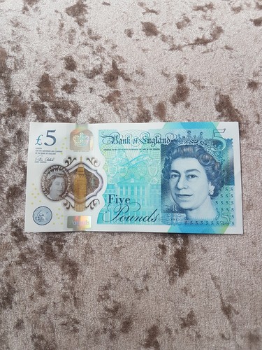AA01 £5 Five Pound Polymer Note (Excellent Condition) | eBay UK