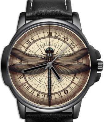 DRAGONFLY Insect Beautiful Vintage Style Unique Art Wrist Watch GIFT ...