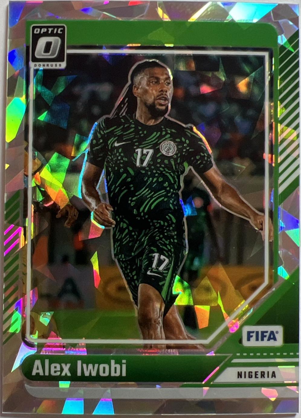 2024-25 Panini Donruss Fifa - Optic Alex Iwobi #160 Ice Prizm for sale ...