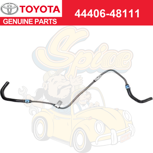 Toyota Genuine 44406-48111 Power Steering Return Hose 2004-2007 ...